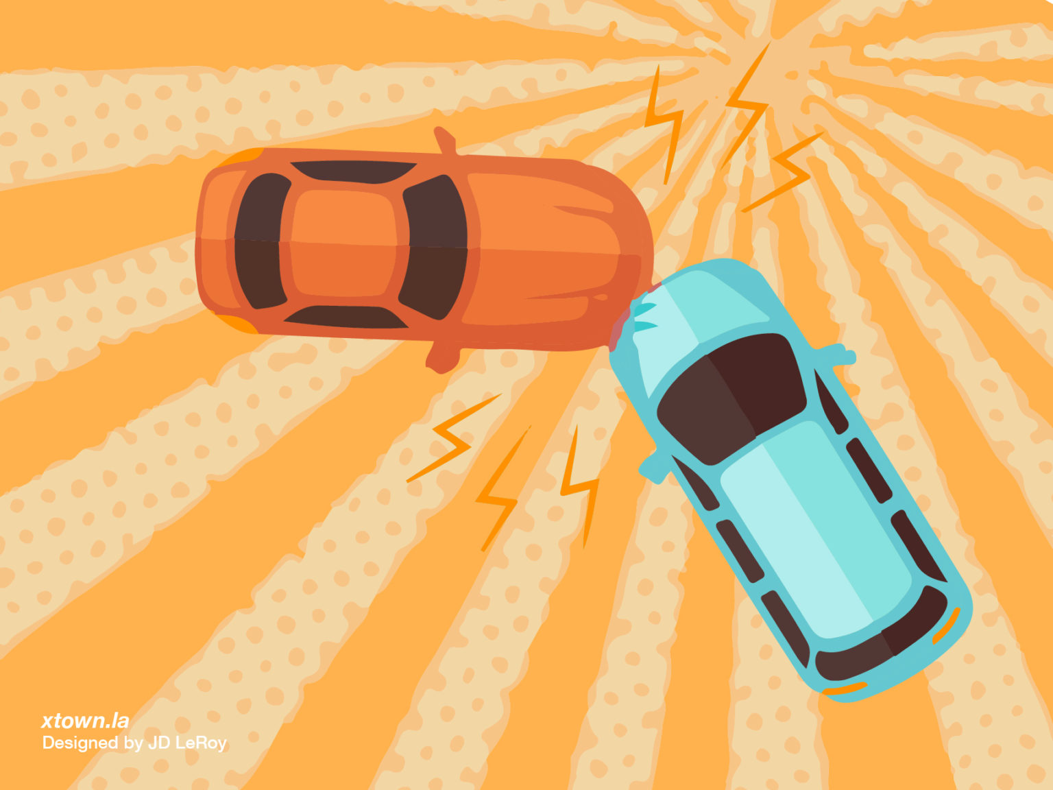 The most dangerous intersection in Los Angeles - Crosstown